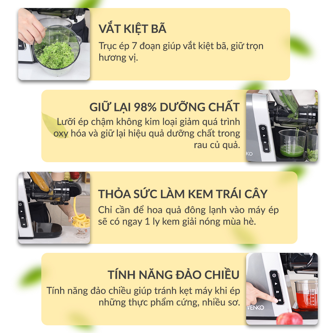 Máy Ép Venko - Máy Ép Chậm Trục Ngang Venko VS30