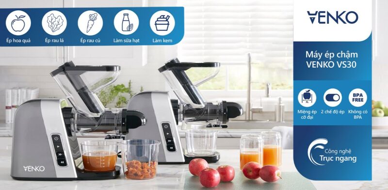 Máy Ép Venko - Máy Ép Chậm Trục Ngang Venko VS30